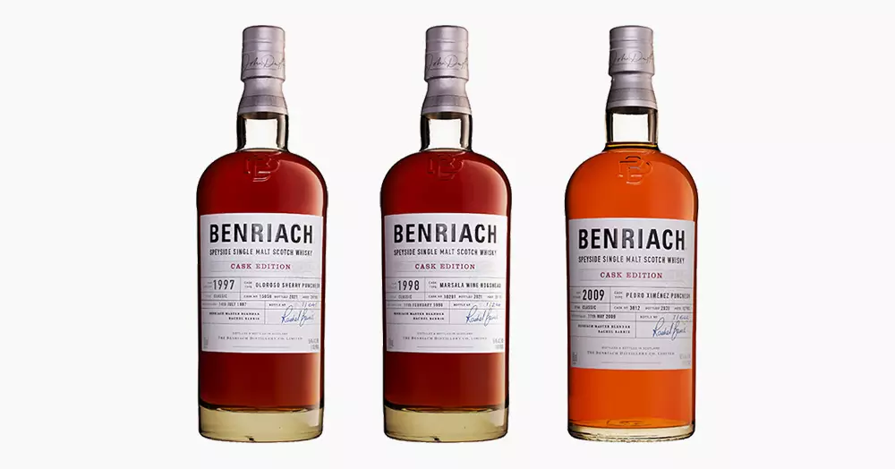 Benriach Cask Edition Single Malt Scotch išskirtinis JAV
