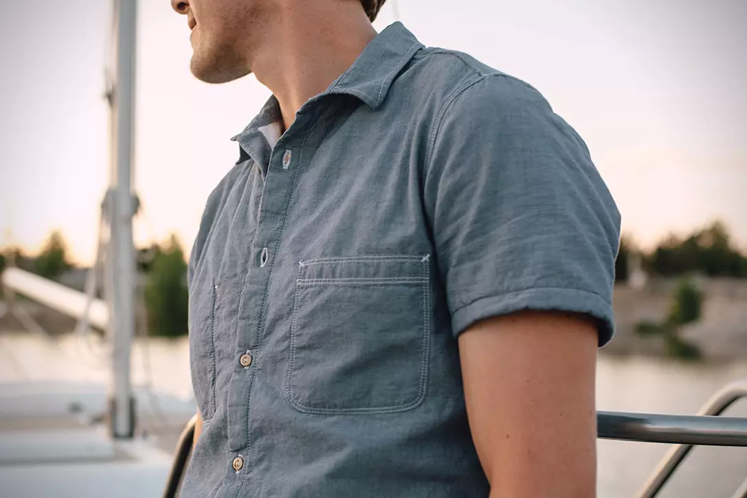 California Cowboy High Water Chambray 3078_2