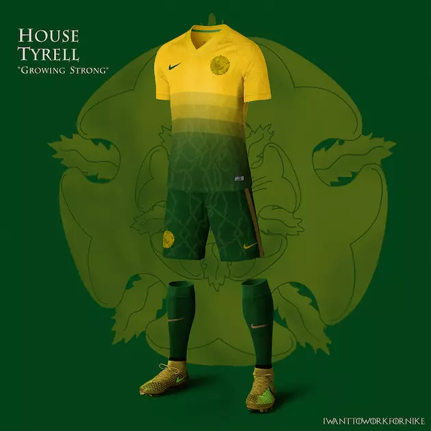 Kits da Copa do Mundo Nike Game of Thrones 8