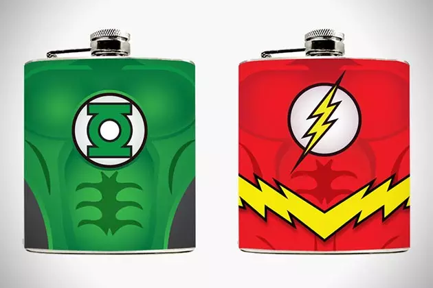 Superhero Hip Flasks 4