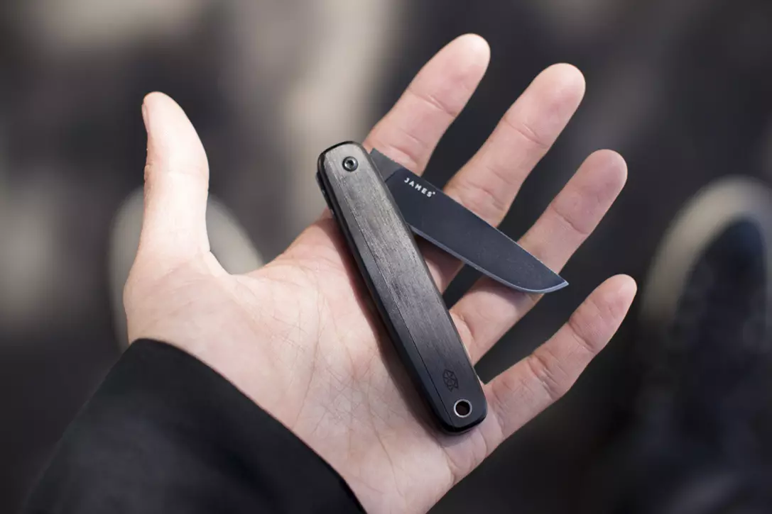 James Brand County Knife All Black 2