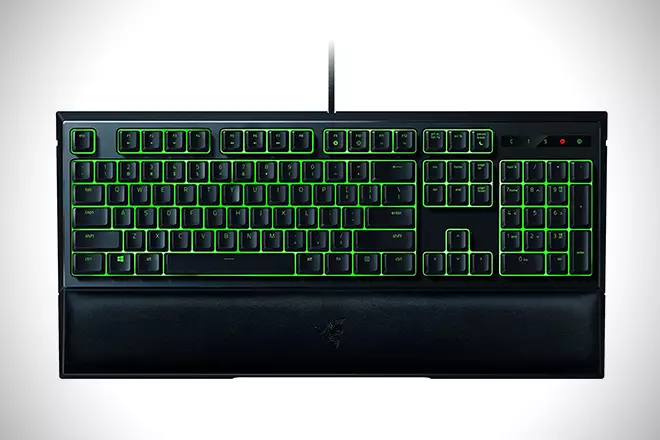 Bysellfwrdd Membrane Mecha Arbenigol Razer Ornata