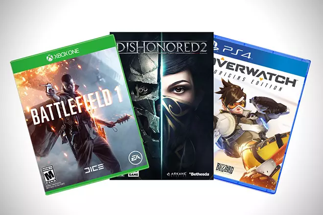 Видео Бозиҳои Battlefield Dishonored Overwatch PS4 PC Xbox One