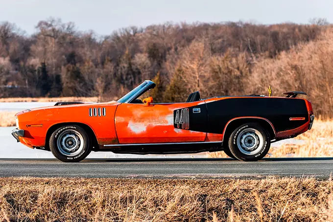 Hanapin ang Barn: 1971 Plymouth Cuda V-Code 440-6 Convertible 4016_1