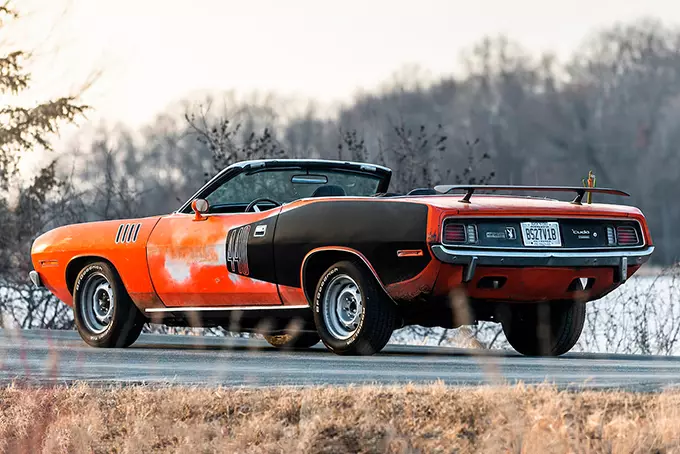 Barn Find: 1971 Plymouth Cuda V-Code 440-6 кабріолет 4016_2