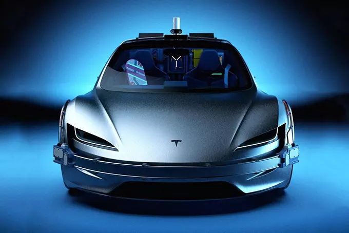 2019 Tesla Rov qab mus rau Yav Tom Ntej Roadster Lub Tswv Yim 4212_1