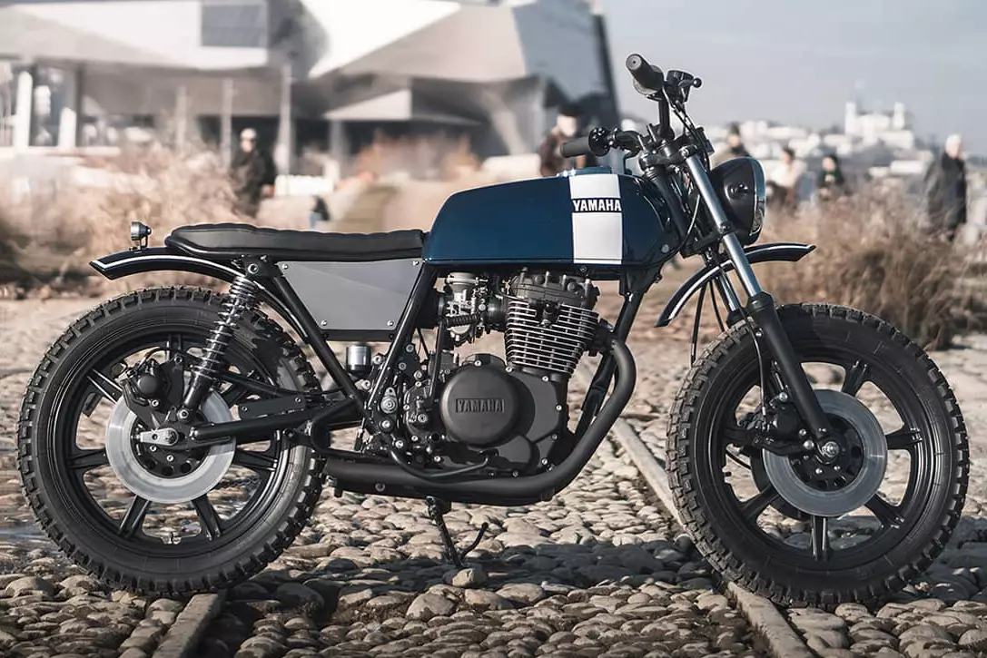 1977 Yamaha XS360 'Falkor' स्क्रॅम्बलर 4693_1