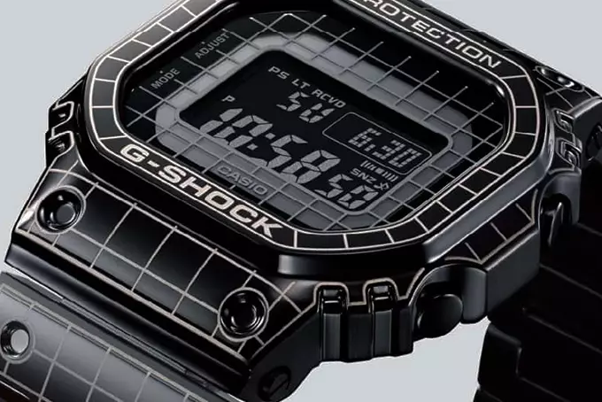 Casio G-SHOCK GMW-B5000 Lazerlə Oyma Şəbəkə Saatı 4739_1