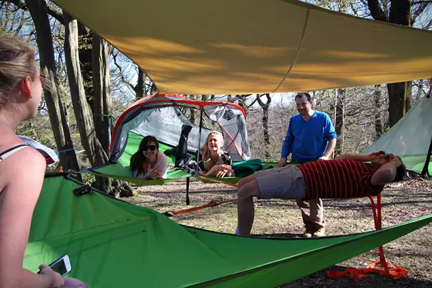 So Agọ Igi pọ nipasẹ Tentsile 5