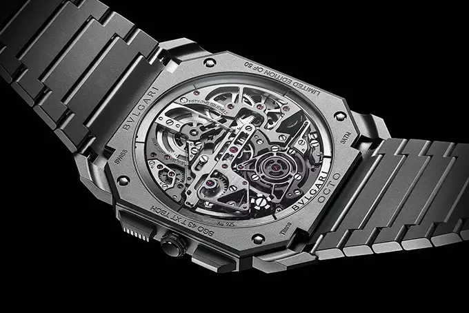 Rellotge d'esquelet cronògraf Bulgari Octo Finissimo Tourbillion 4922_3