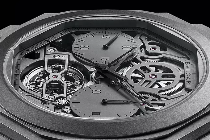 Rellotge d'esquelet cronògraf Bulgari Octo Finissimo Tourbillion 4922_4