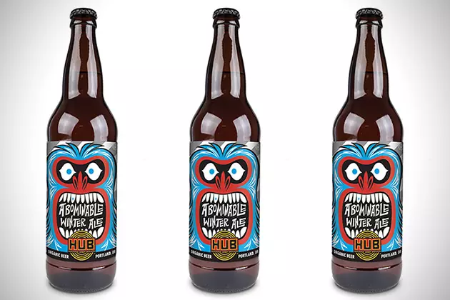 „Hopworks“ miesto alaus darykla „Abominable Winter Ale“.