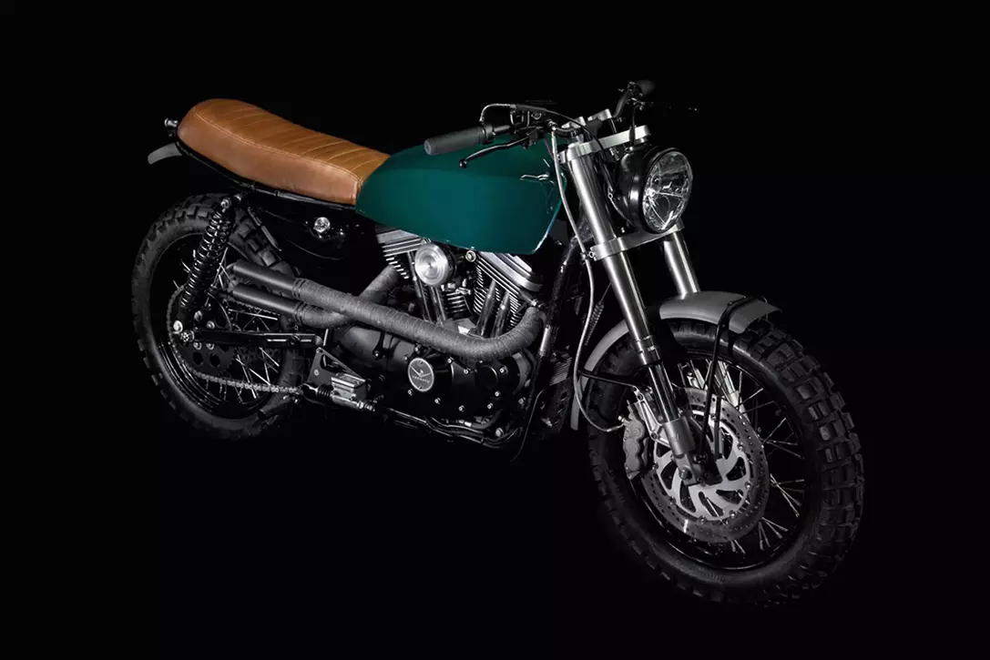 VDB Moto 2 تەرىپىدىن خارلىي-دەيۋدسون Scrambler