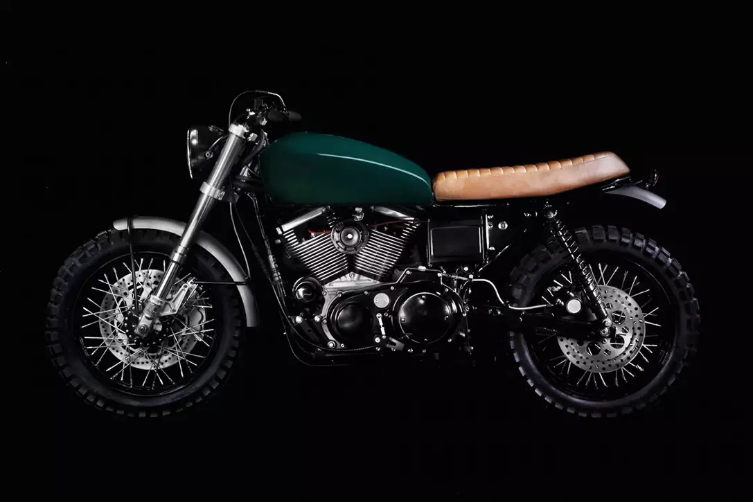 VDB Moto 3 تەرىپىدىن خارلىي-دەيۋدسون Scrambler