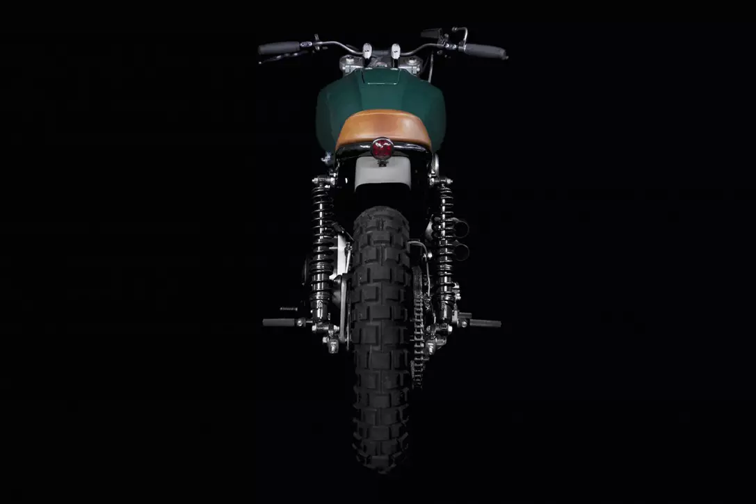 VDB Moto 5 تەرىپىدىن خارلىي-دەيۋدسون Scrambler