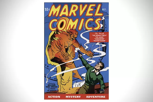 Marvel komikslərinin ilk buraxılışı
