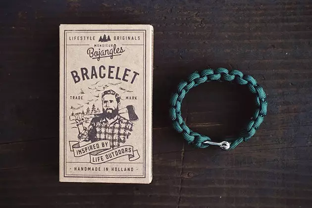 Monsieur Bojangles Bracciali Paracord 2