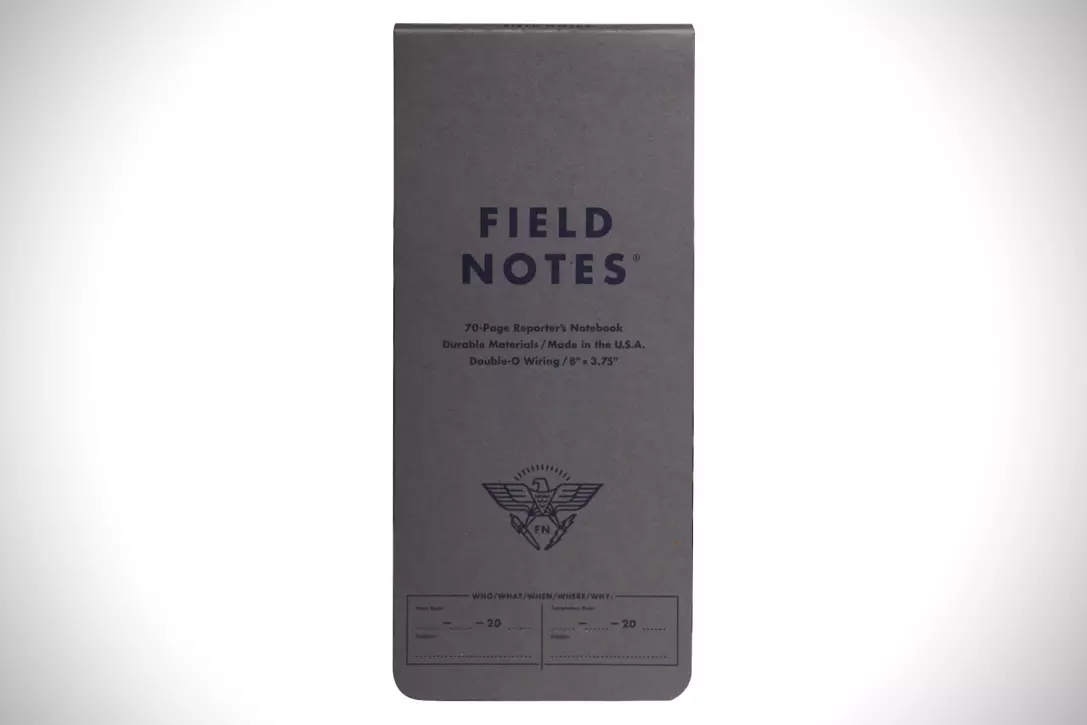 Notes de terrain Byline Notebook