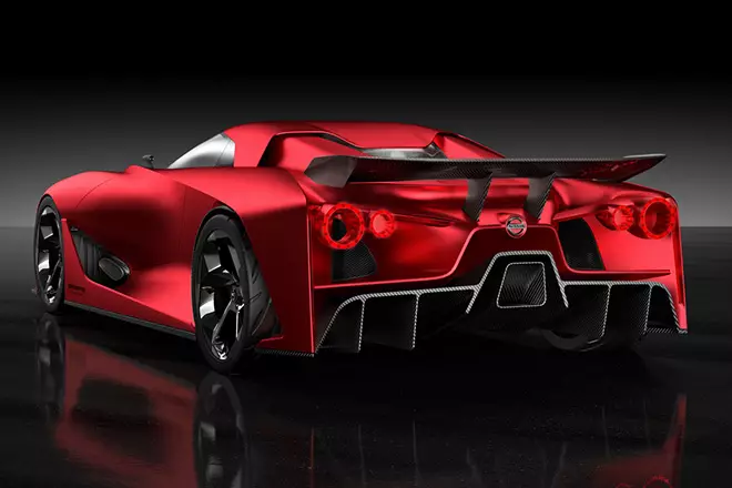 „Nissan Concept 2020 Vision GT“ „Fire Knight Red“ 6