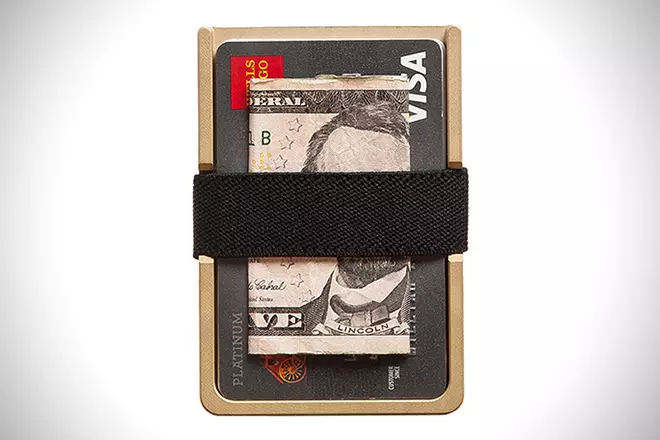 Machine Era Brass Wallet