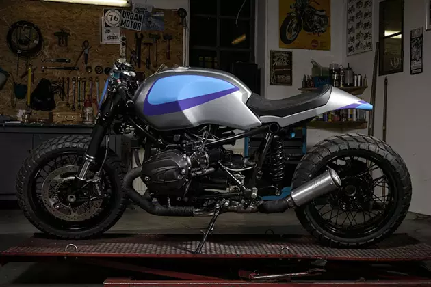 BMW R nineT telahiomakone Urban Motor 5