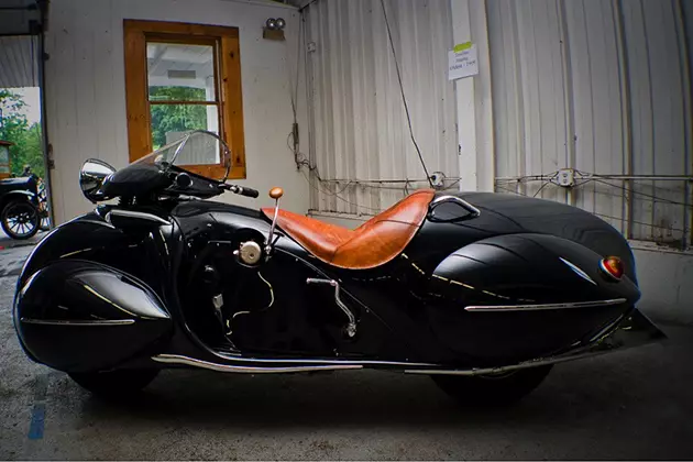 Art Deco 1930 KJ Henderson Custom Motorcycle 2