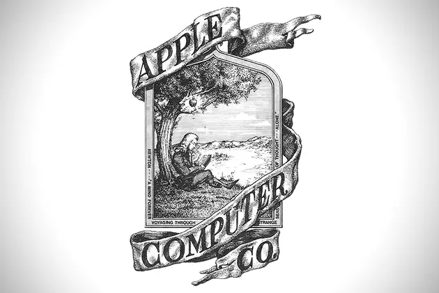 Λογότυπο Apple Isaac Newton