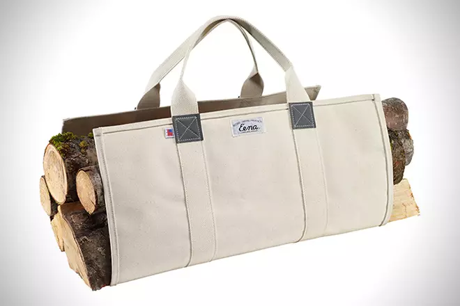 Beckel Canvas Log Carrier