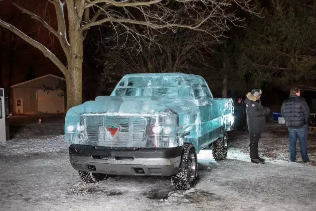 Camion del ghiaccio Chevy Silverado di Iceculture