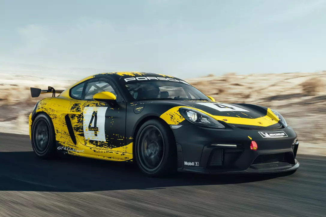 2019 yilgi Porsche 718 Cayman GT4 Clubsport 6316_1