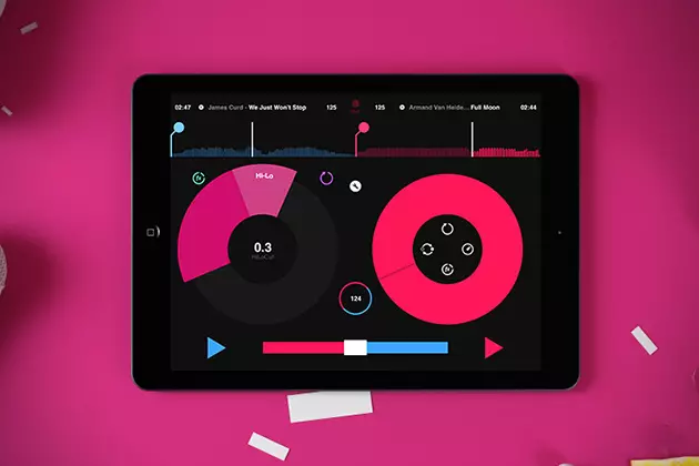 Aplikácia Pacemaker iPad DJ s aplikáciou Spotify 2