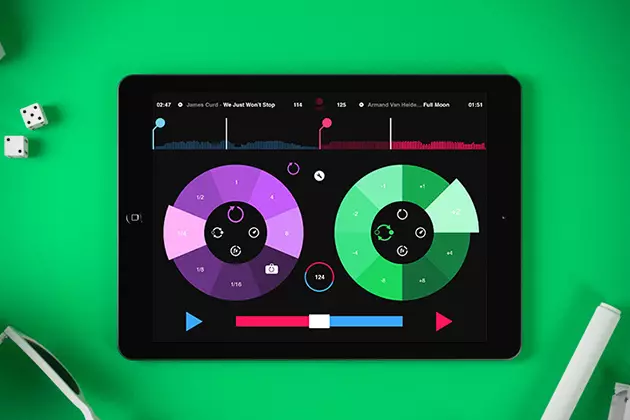 Aplikácia Pacemaker iPad DJ s aplikáciou Spotify 3