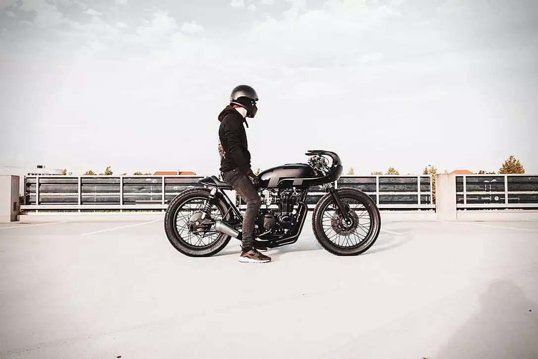 1973 Honda CB550 'Black Mamba' Por Hookie Co. 6438_8