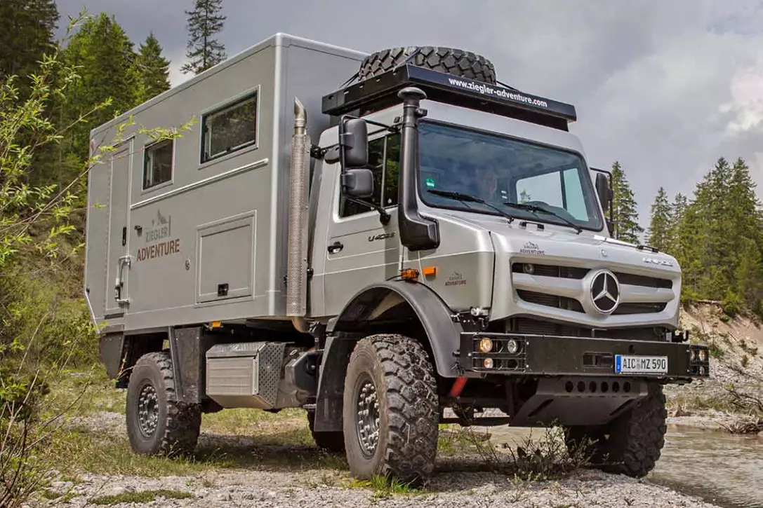 Ziegler Adventure tərəfindən Mercedes-Benz Unimog Moghome 6515_1