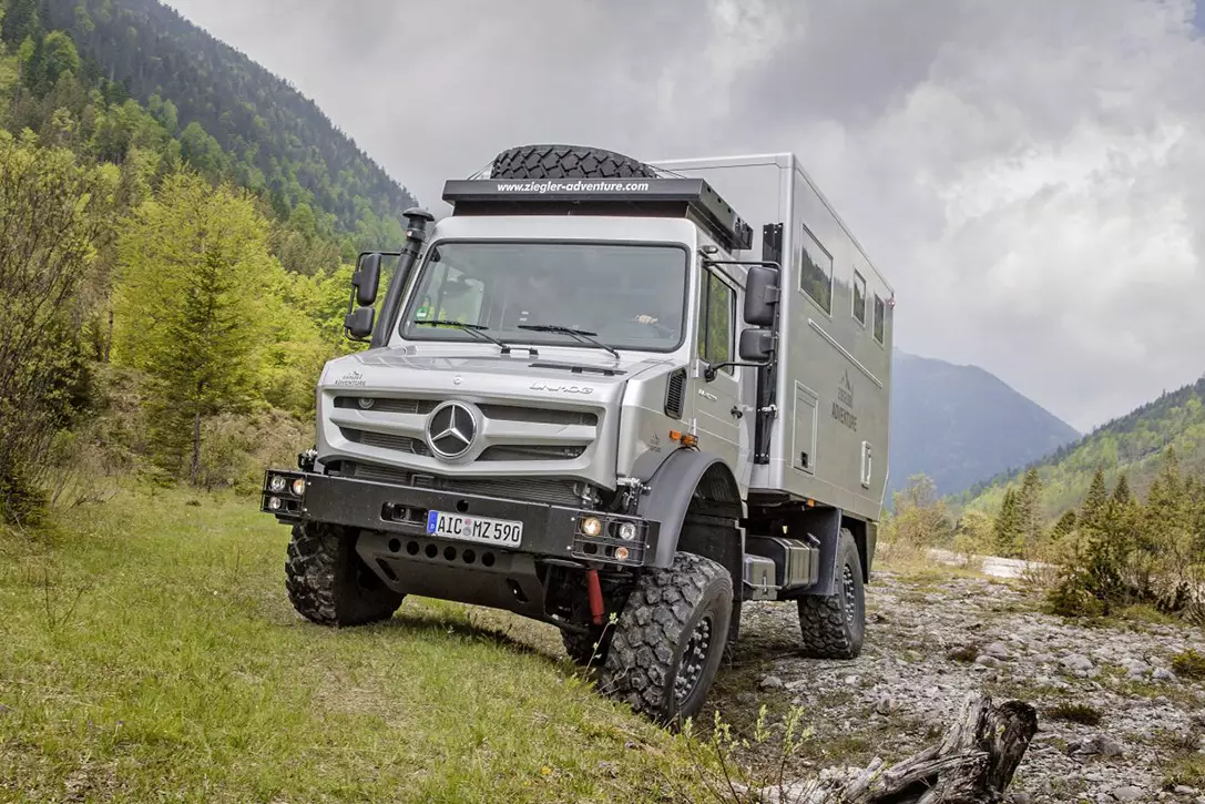 Ziegler Adventure tərəfindən Mercedes-Benz Unimog Moghome 6515_2