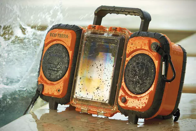 Eco Terra Vedenpitävä Stereo Boombox