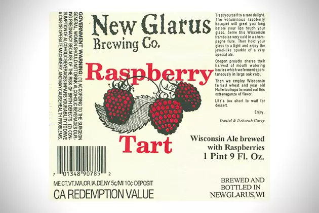 አዲስ Glarus Raspberry Tart