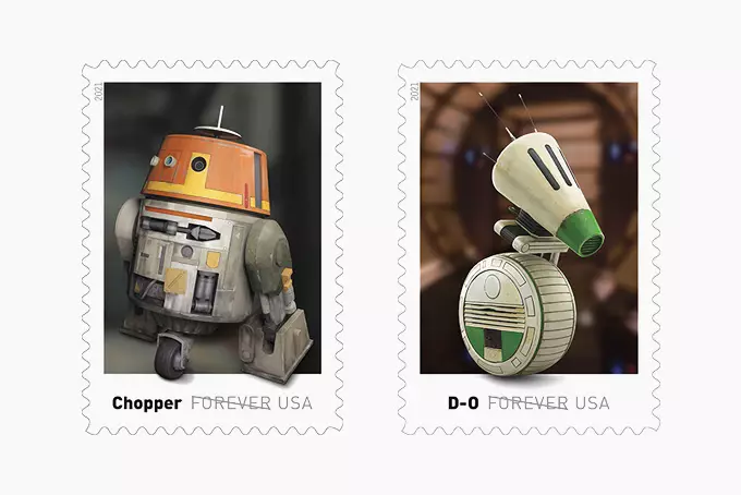Timbres Star Wars Droids USPS Forever 6557_2