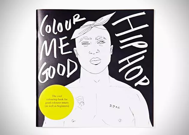 Кніжка-размалёўка для хіп-хопу Color Me Good