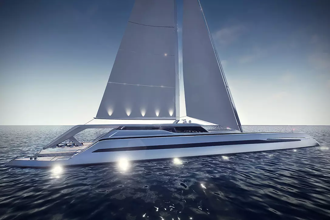 Eco Catamaran Yacht Concept 5