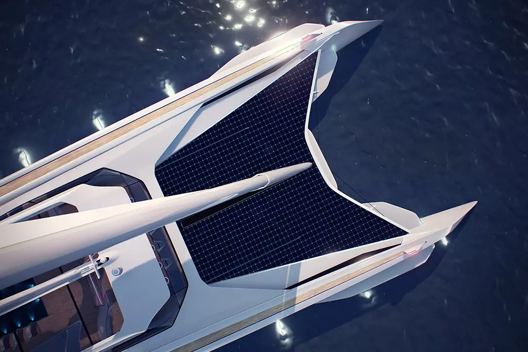 Eco Catamaran Yacht Concept 6