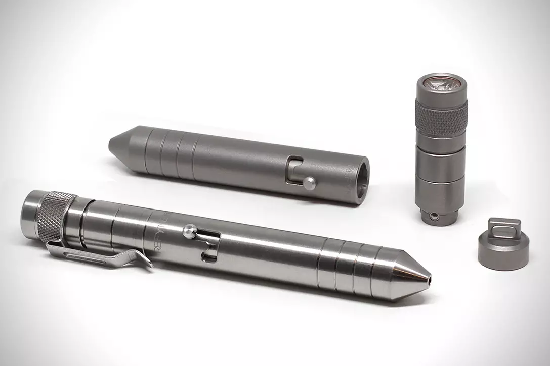 Refyne P1 Modular Titanium EDC Pen & ពិល 6924_1