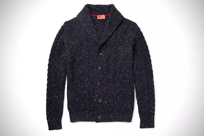 ISAIA Cardigan met sjaalkraag