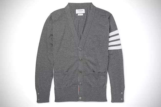 Thom Browne gestreept wollen vest