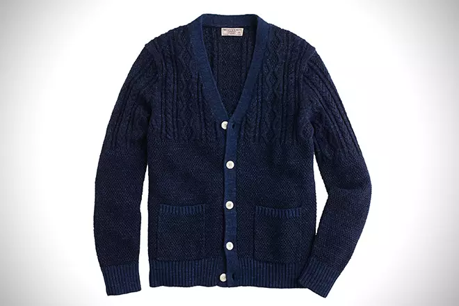 J. Crew Wallace & Barnes Fisherman Cardigan