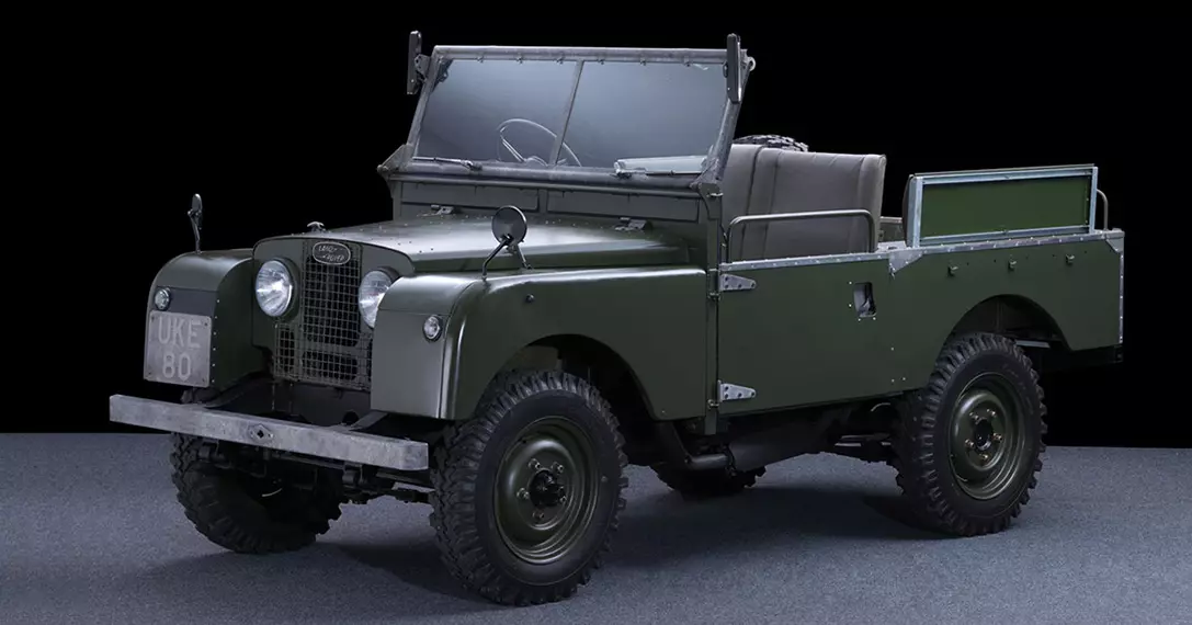 Winston Churchill Land Rover Series 1