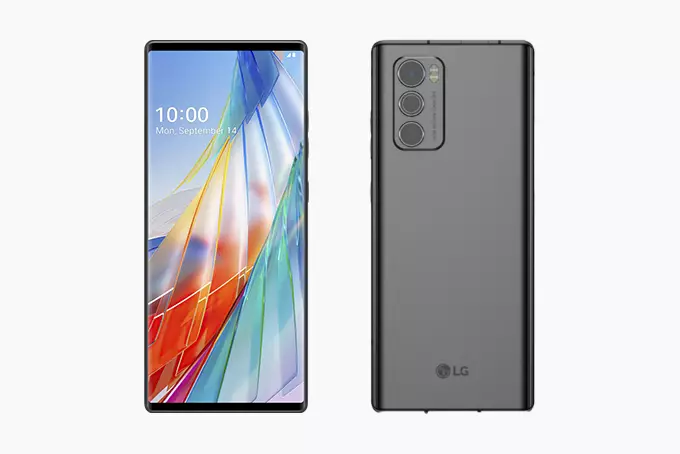 LG Wing የሚሽከረከር ስማርትፎን 7154_1