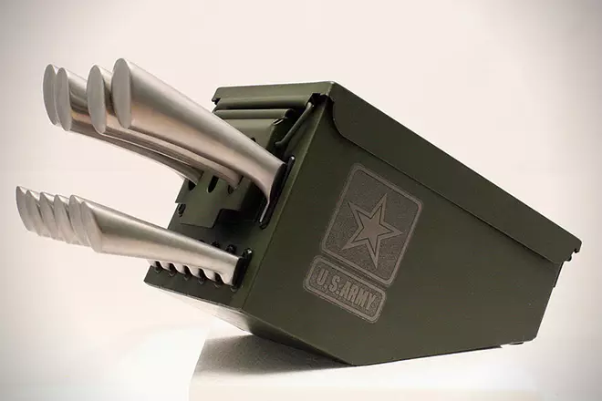 Delta Echo Ammo Box Knife Set 2