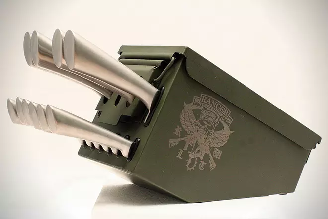 Delta Echo Ammo Box Knife Set 3