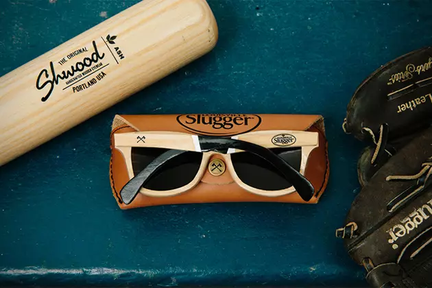 Shwood Louisville Slugger Wood Sunglasses 4